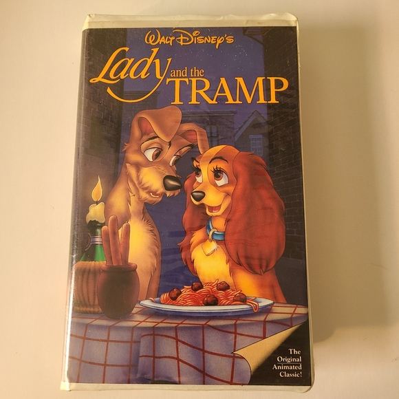 Media | Lady And The Tramp 1955 Black Diamond Vhs | Poshmark